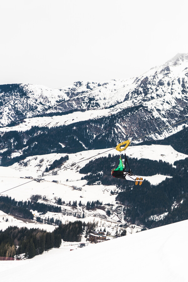 Flying Fox XXL in Leogang, Salzburg